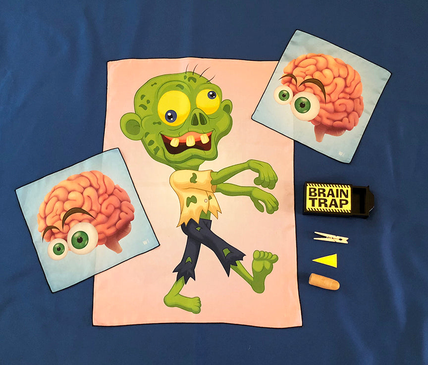 Cartoon Zombie Brain